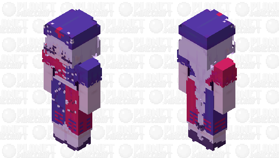 eirin yagokoro - touhou project (128x) Minecraft Skin