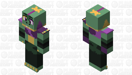 Glamrock Happy Frog Minecraft Skin