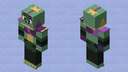 Glamrock Happy Frog Minecraft Skin