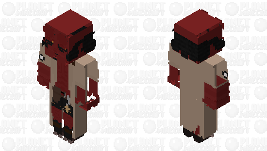 Hellboy {Dark Horse Comics} Minecraft Skin