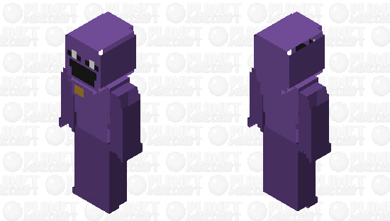 Dave Miller / Aubergine Man | FNaF: Dayshift at Freddy's Minecraft Skin