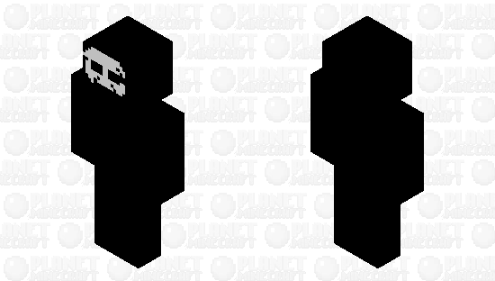 Black (Sprunki) Minecraft Skin
