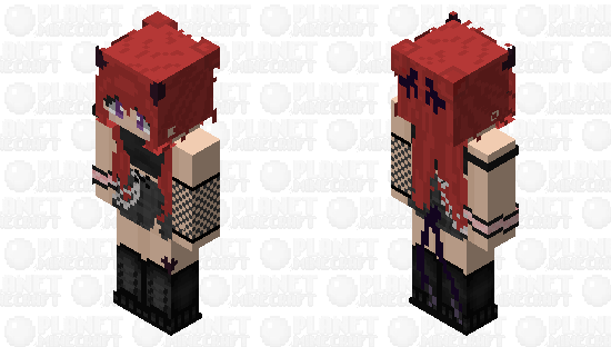Charlotte (Goth) Minecraft Skin