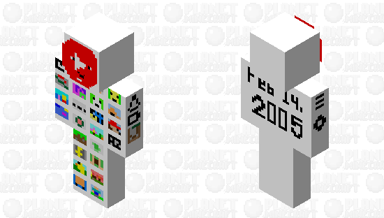 YouTube Minecraft Skin