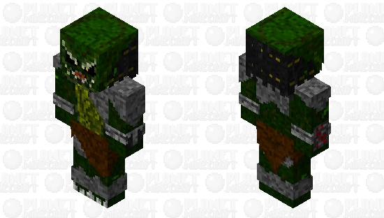 PREDATOR JUNGLE DEMON Minecraft Skin