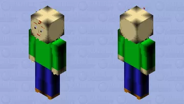 Purple Baldi Minecraft Skin