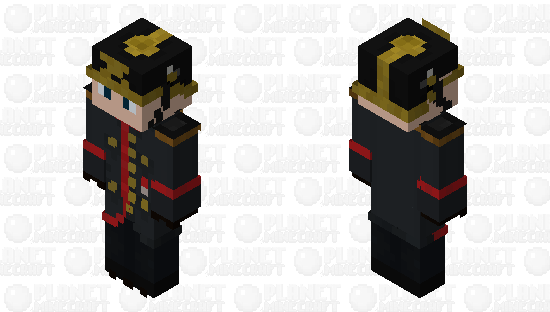 Prussian Naopoleonic Soldier Minecraft Skin