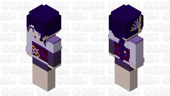 Raiden Shogun 2.0 (beta) Minecraft Skin