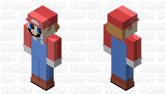 Turmoil Mario (Hidden) Minecraft Skin