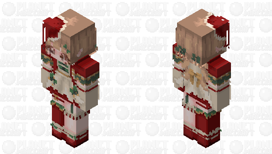 Under The Mistletoe Minecraft Skin