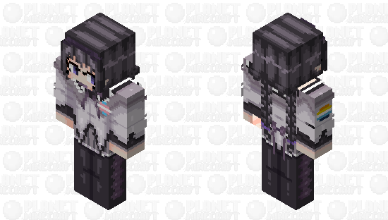 Edited Homura by uryu Minecraft Skin