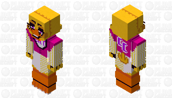 Chica The Chicken [FINAL VERSION] Minecraft Skin