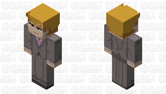 Reigen Arataka | Mob Psycho 100 Minecraft Skin