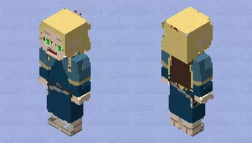 Senshi [Dungeon Meshi] Minecraft Skin