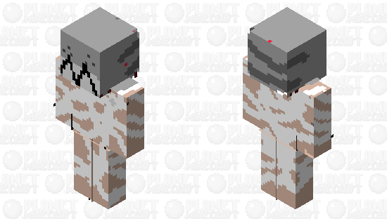 Alastor(fictional anteo in resident Star Wars) Minecraft Skin