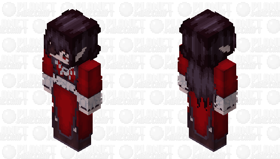 Hua Cheng (TGCF) 128x128 Minecraft Skin