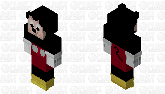 Mickey Mouse Clubhouse - Mickey Mouse Minecraft Skin