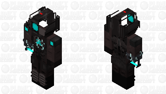 Injured titan cameraman(detainer claw) | skibidi toilet Minecraft Skin