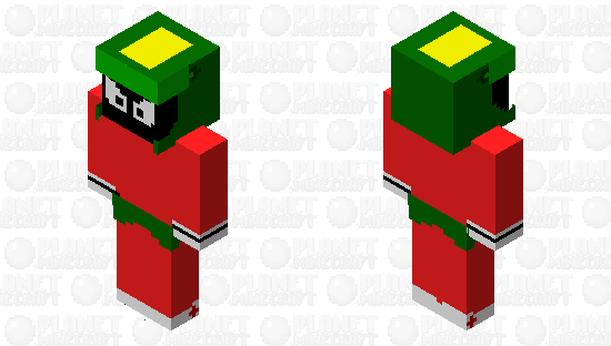 Marvin The Martian Minecraft Skin