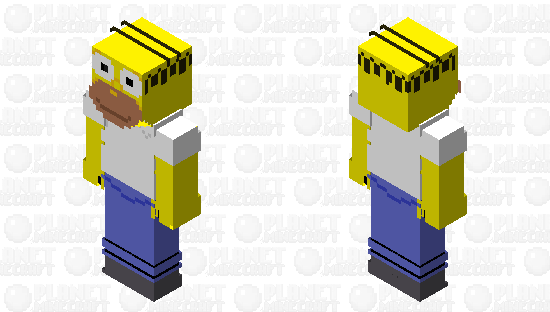 Homer Simpson (The Simpsons) Minecraft Skin