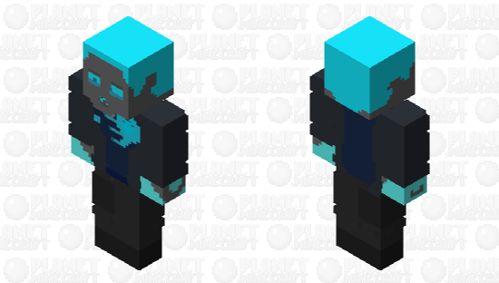 The Flash Minecraft Series 2024 Deathstorm Minecraft Skin