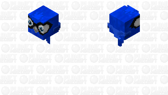 Blue bird with black legs (updated) Minecraft Skin