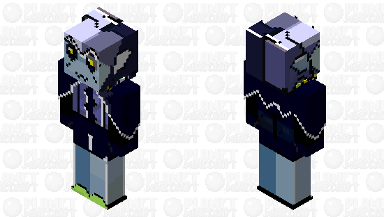 Jevil (DELTARUNE Pixel Art) Minecraft Skin