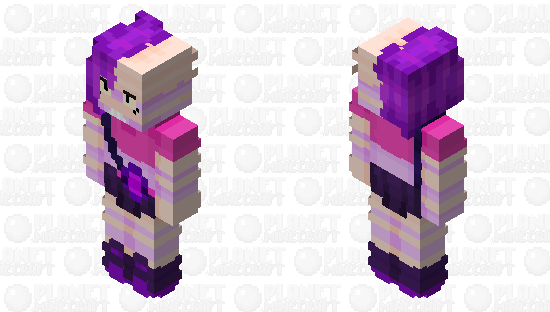 Emz brawl stars Minecraft Skin