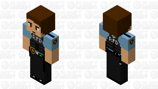 RPD Officer (w. vest) Minecraft Skin