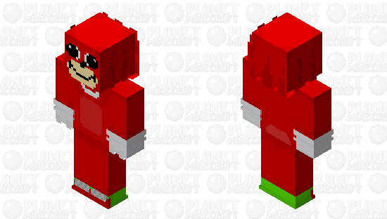 Uganda Knuckles Minecraft Skin