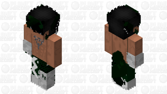 Swiming Minecraft Skin