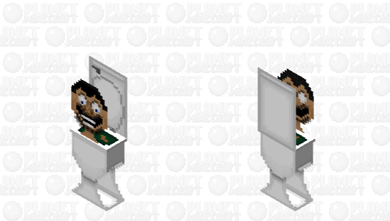 Skibidi Toilet Minecraft Skin