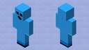 Blue Blob Minecraft Skin