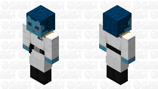 Grand Admiral Thrawn Minecraft Skin