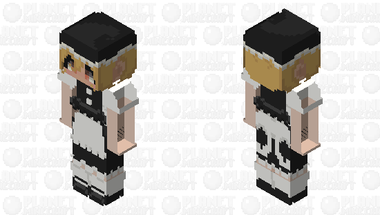 Marisa Kirisame Bad apple touhou project skin NO.2 Minecraft Skin