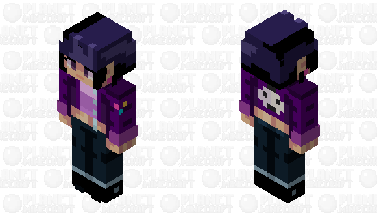 Bibi brawl stars Minecraft Skin