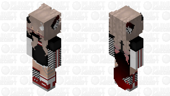 notha wolf girl Minecraft Skin