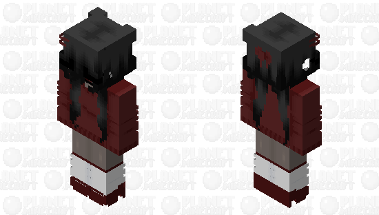 cherry bomb edited from funeralised Minecraft Skin