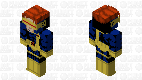 Cyclops (Scott Summers) - Marvel Animation's X-Men '97 Minecraft Skin