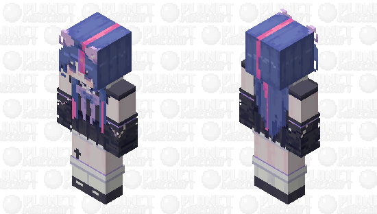 Twilight sparkle Human Minecraft Skin