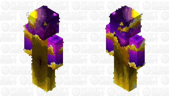 Gold 'n magenta skin Minecraft Skin