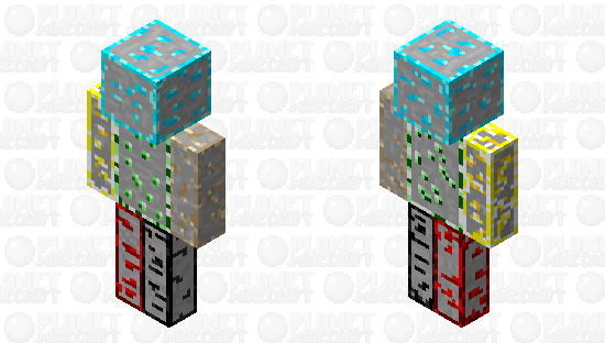 man of the mines Minecraft Skin