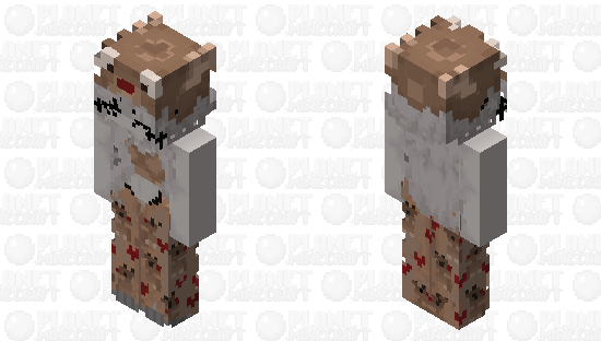 red nose ⋆⁺₊ . Minecraft Skin