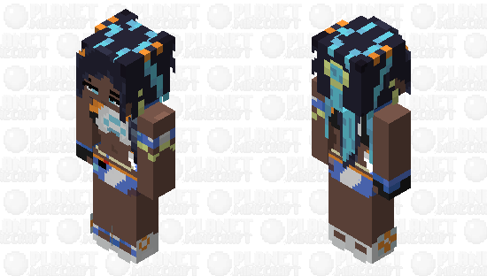 Nessa pokemon Minecraft Skin