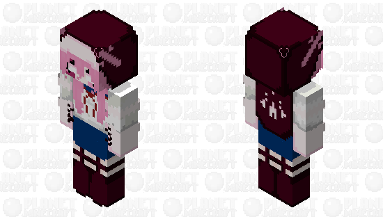 Sarv Fnf x Yandere Simulator Minecraft Skin