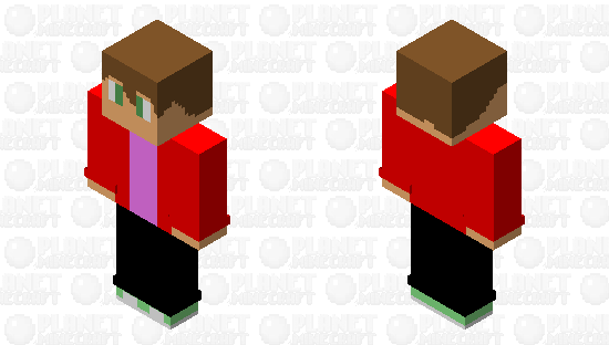 Red Jacket Minecraft Skin