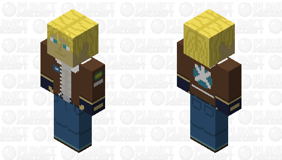 Terry Bogard (Garou) Minecraft Skin