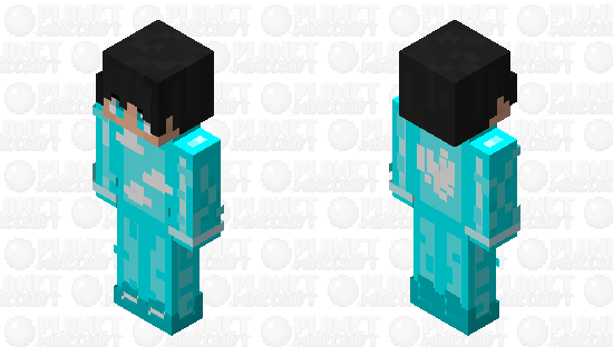 Skyblue Light Minecraft Skin