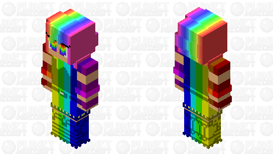 *~ ET as a rainbow ~* Minecraft Skin