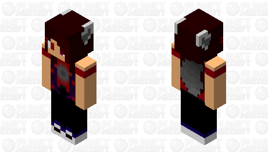 werewolf girl Minecraft Skin